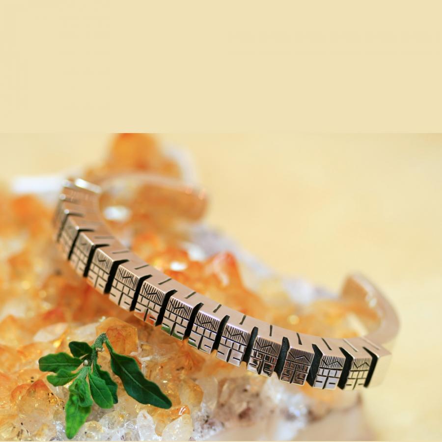 Sterling Silver Bracelet by Marilyn & Roderick Tenorio - Rainmaker Gallery